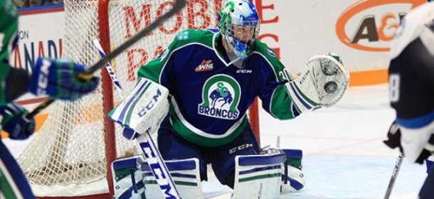 Landon Bow des Broncos est le Gardien de la Semaine Vaughn dans la LCH ...