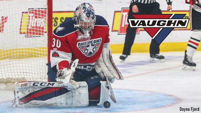 Americans’ Patrick Dea named Vaughn CHL Goaltender of the Week - CHL