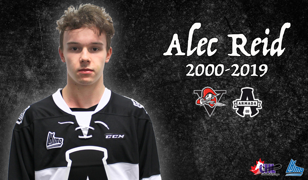 CHL mourns the loss of Alec Reid - Canadian Hockey League