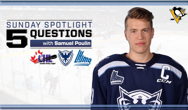 5 Questions with Samuel Poulin - CHL