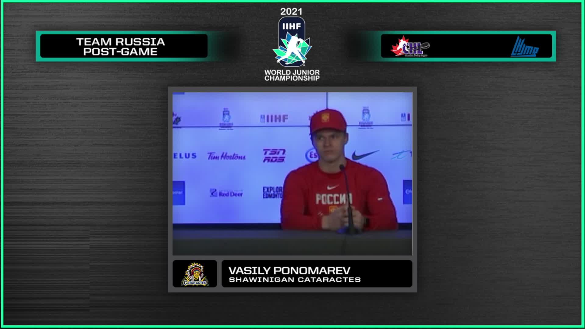 Ponomarev Scores Two in Russian Win - CHL