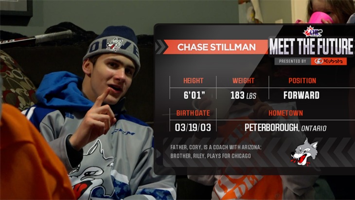 Get to Know - Chase Stillman - NHL Draft - CHL