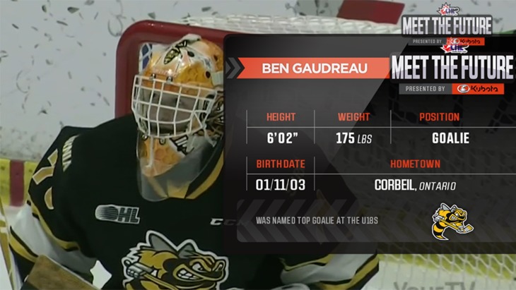 Get to Know - Ben Gaudreau - NHL Draft - CHL