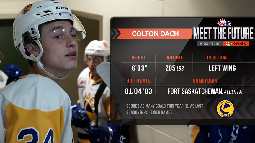 Get to Know - Colton Dach - NHL Draft - CHL