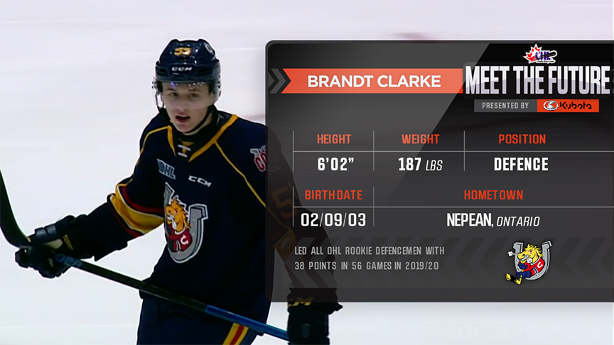 Get to Know - Brandt Clarke - NHL Draft - CHL