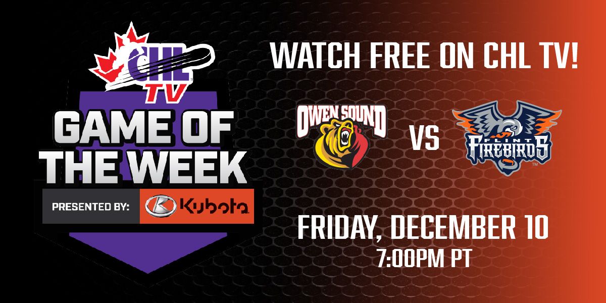 Coast to Coast: 3 CHL TV Featured Games of the Week - Canadian Hockey ...