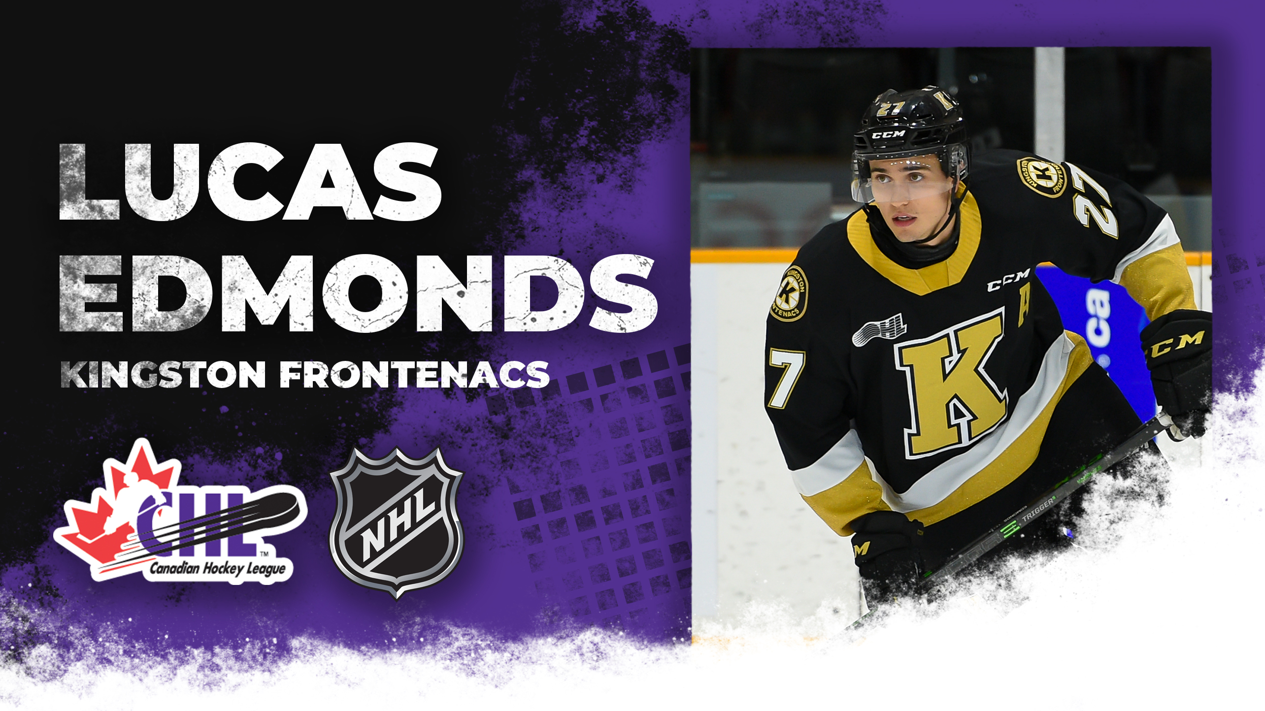 Edmonds pens ELC with Tampa Bay - CHL