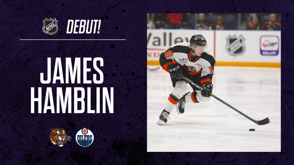 CHL to NHL: Hamblin plays first NHL game - CHL