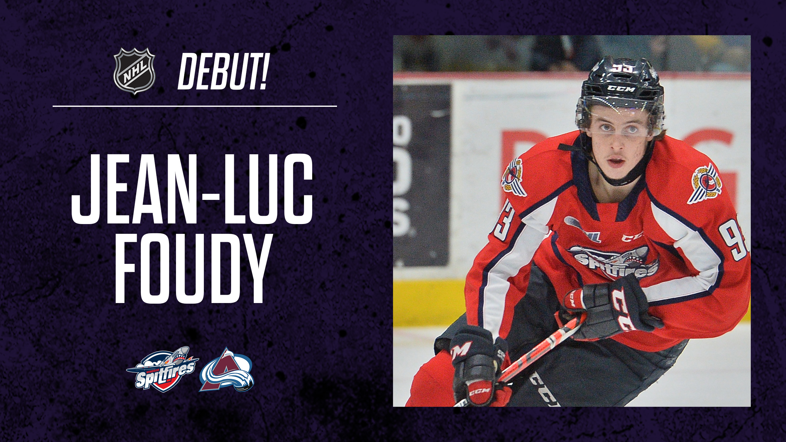 CHL to NHL: Foudy debuts with Avs - CHL