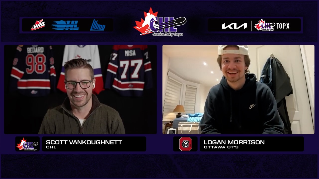 Kia TopX Show - Logan Morrison and Olen Zellweger - Kamloops Blazers