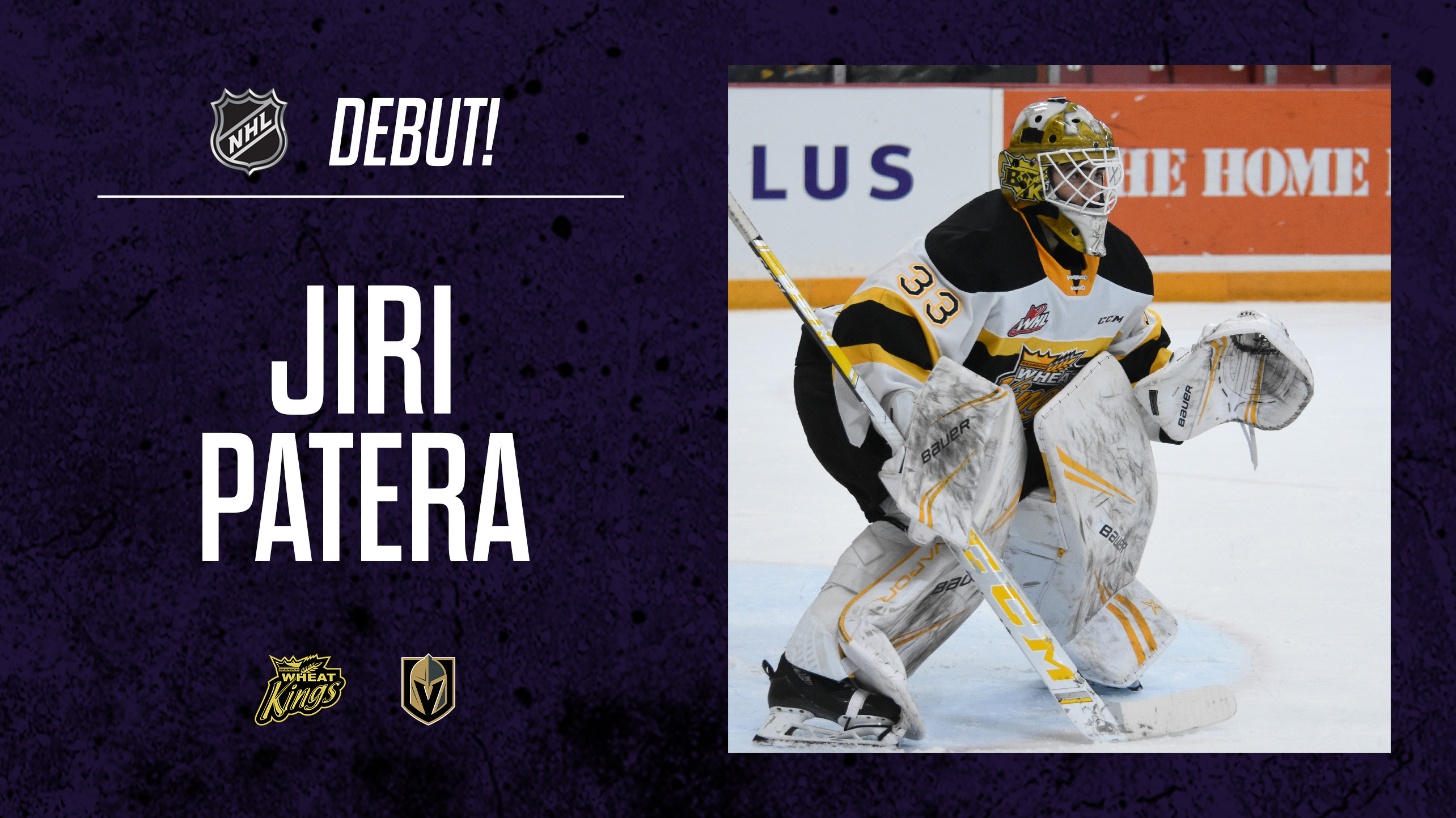 CHL to NHL: Patera wins NHL debut - Canadian Hockey League