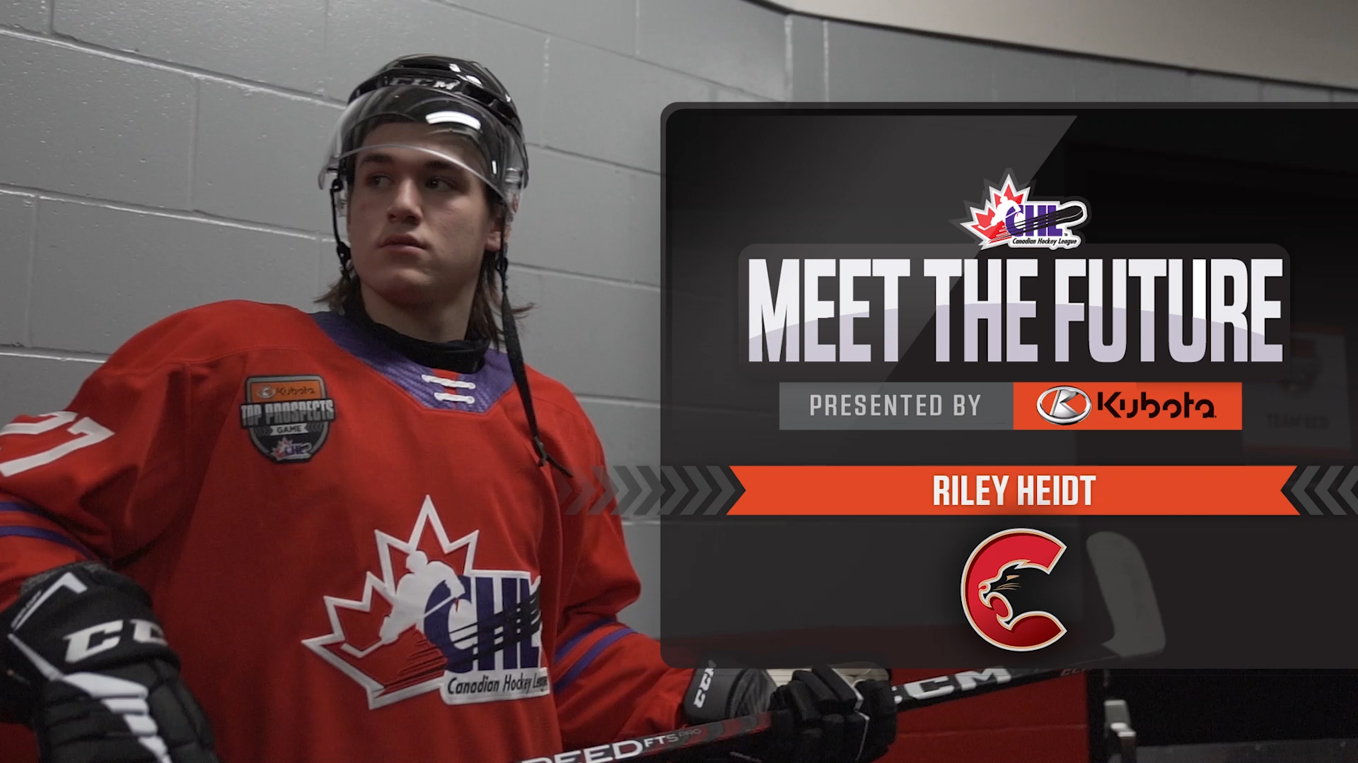 Meet the Future - Riley Heidt - Western Hockey League