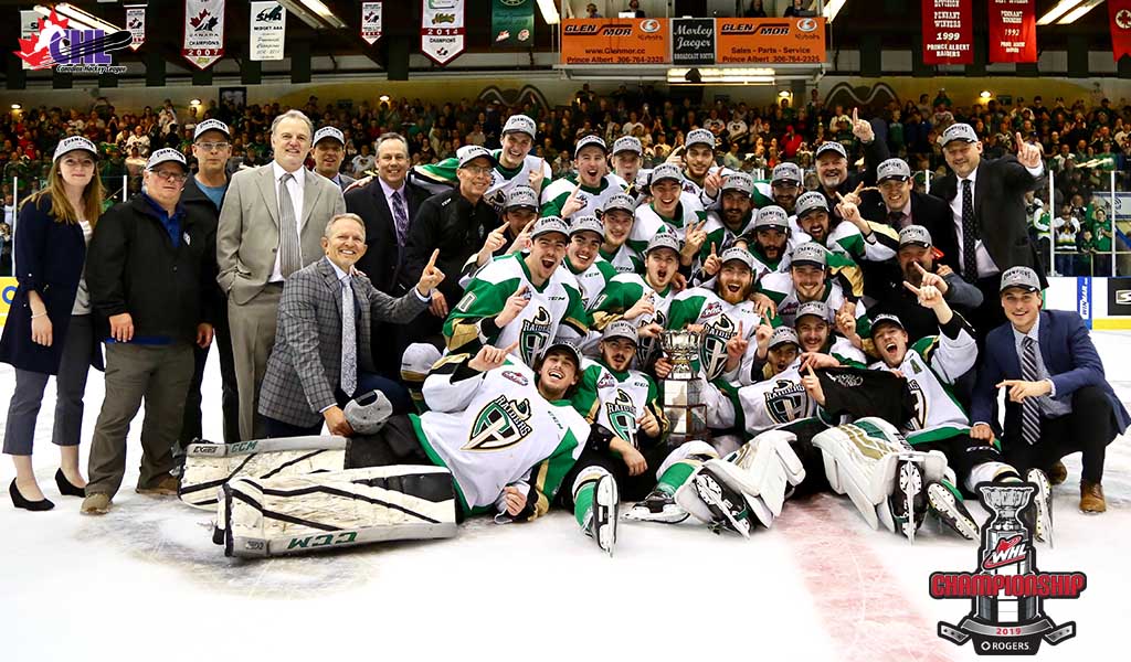 Prince Albert Raiders claim first WHL Championship in 34 years - CHL
